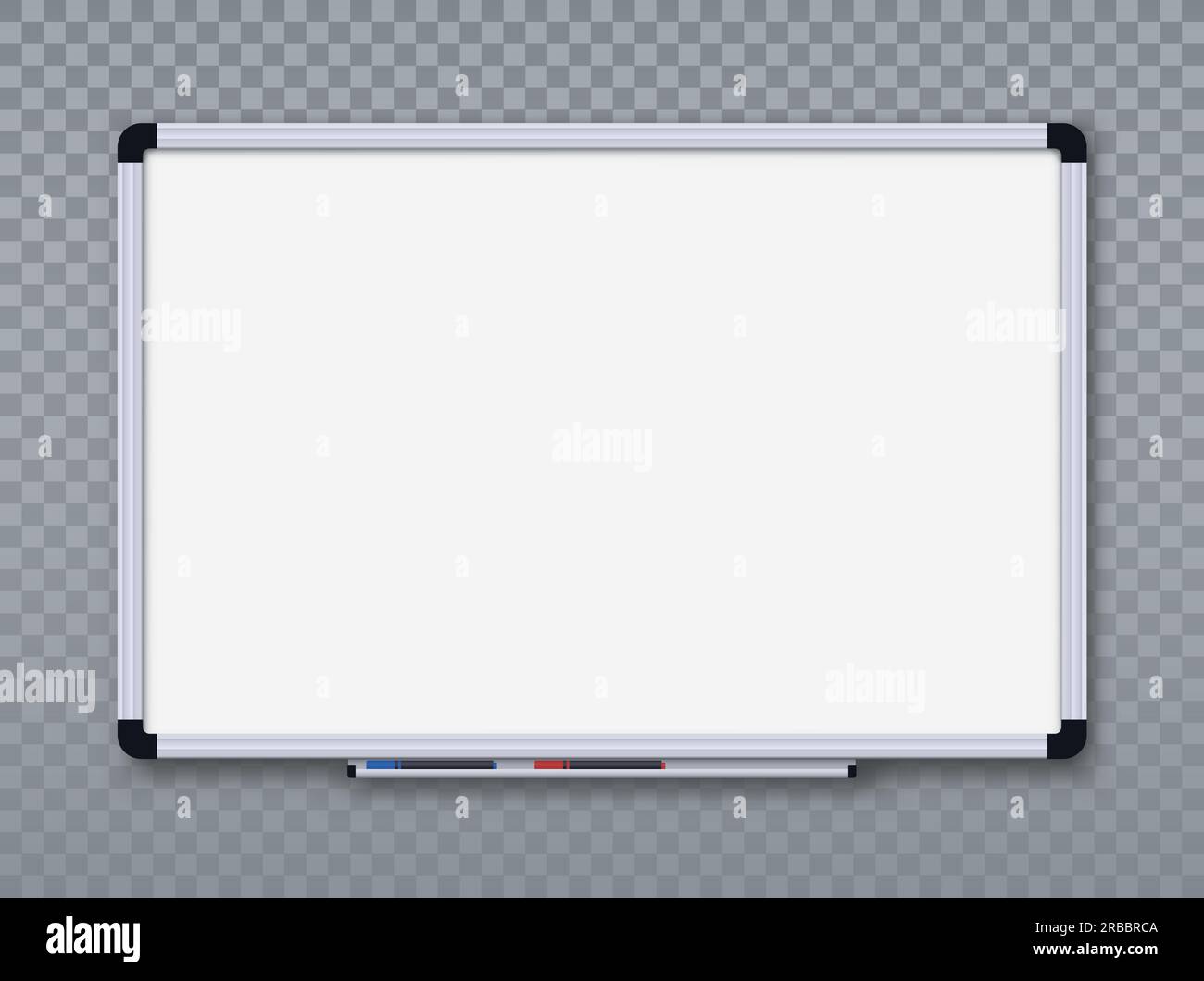Drawing on whiteboard isolated Stock Vector Images - Alamy