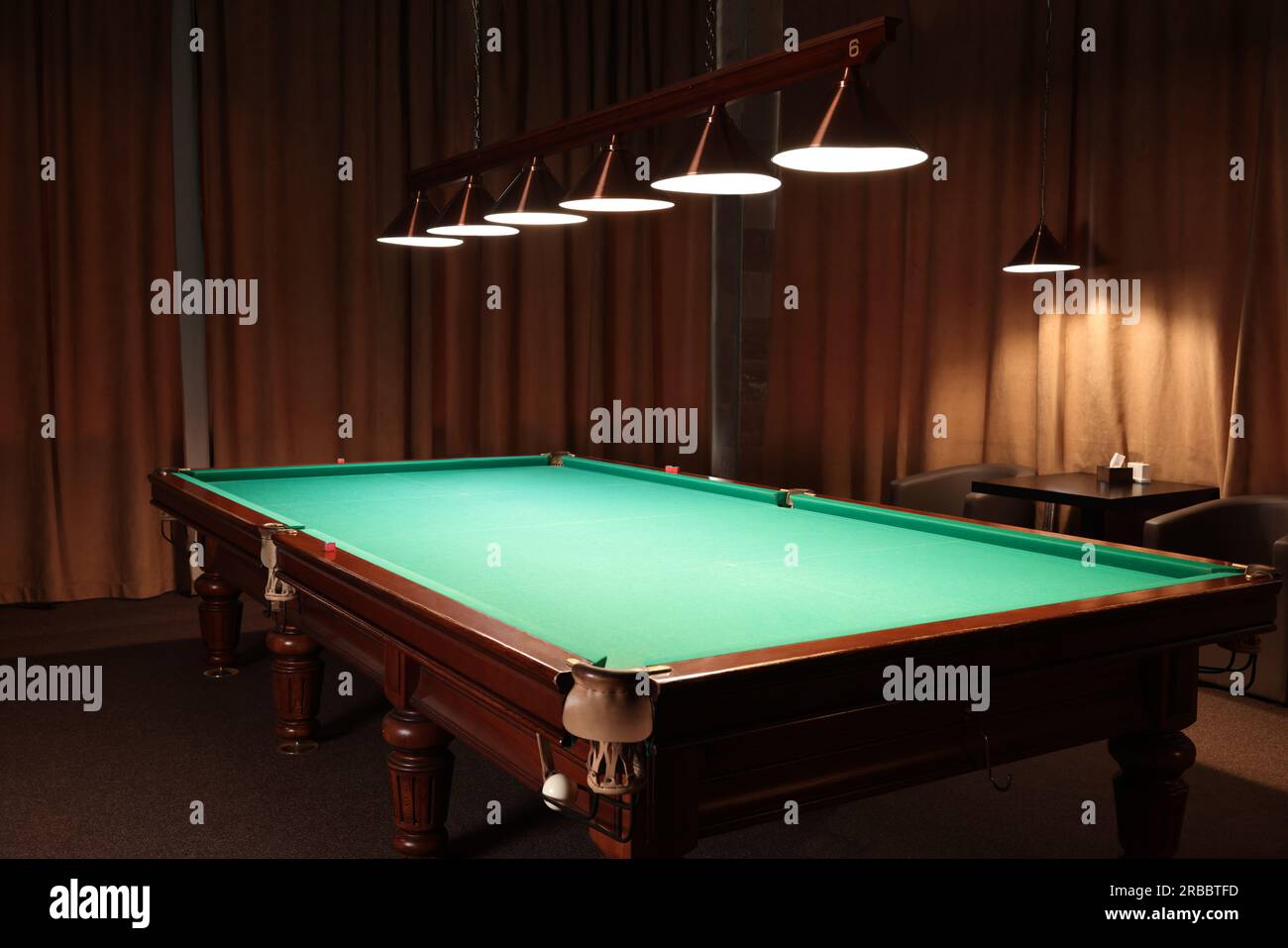 Billiards green empty hi-res stock photography and images - Alamy
