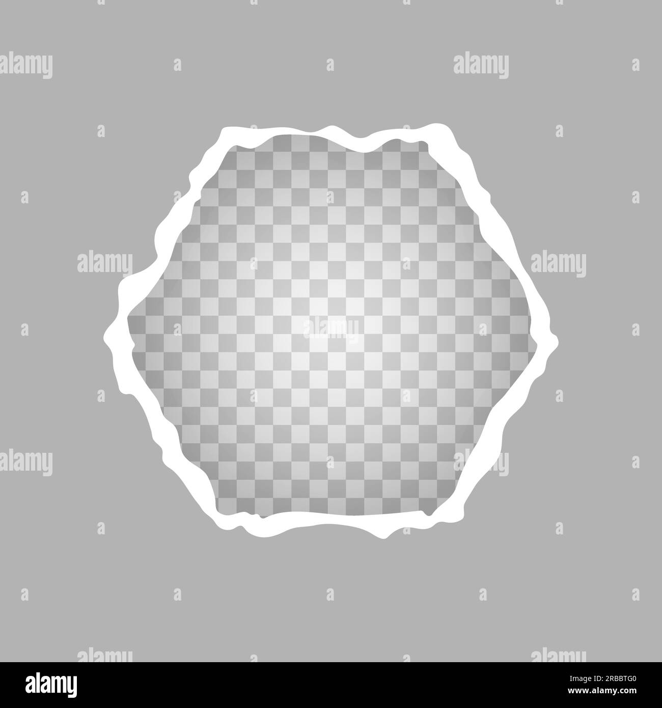 Torn paper edge square Stock Vector Images - Alamy