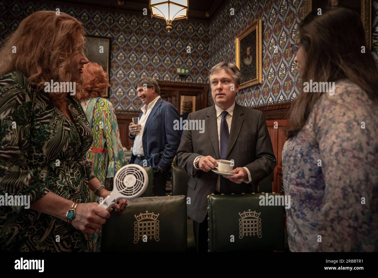 Asian elephant crisis. British MP Henry Smith (pictured) attends ...
