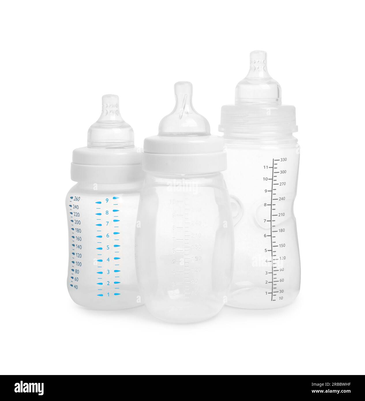 Three empty milk bottles hi-res stock photography and images - Alamy