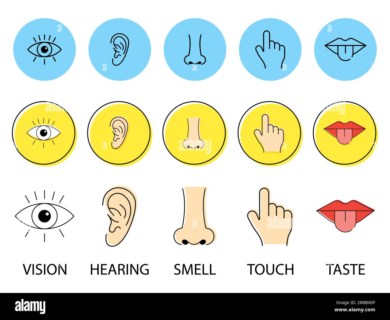 Line of sight drawing hi-res stock photography and images - Alamy