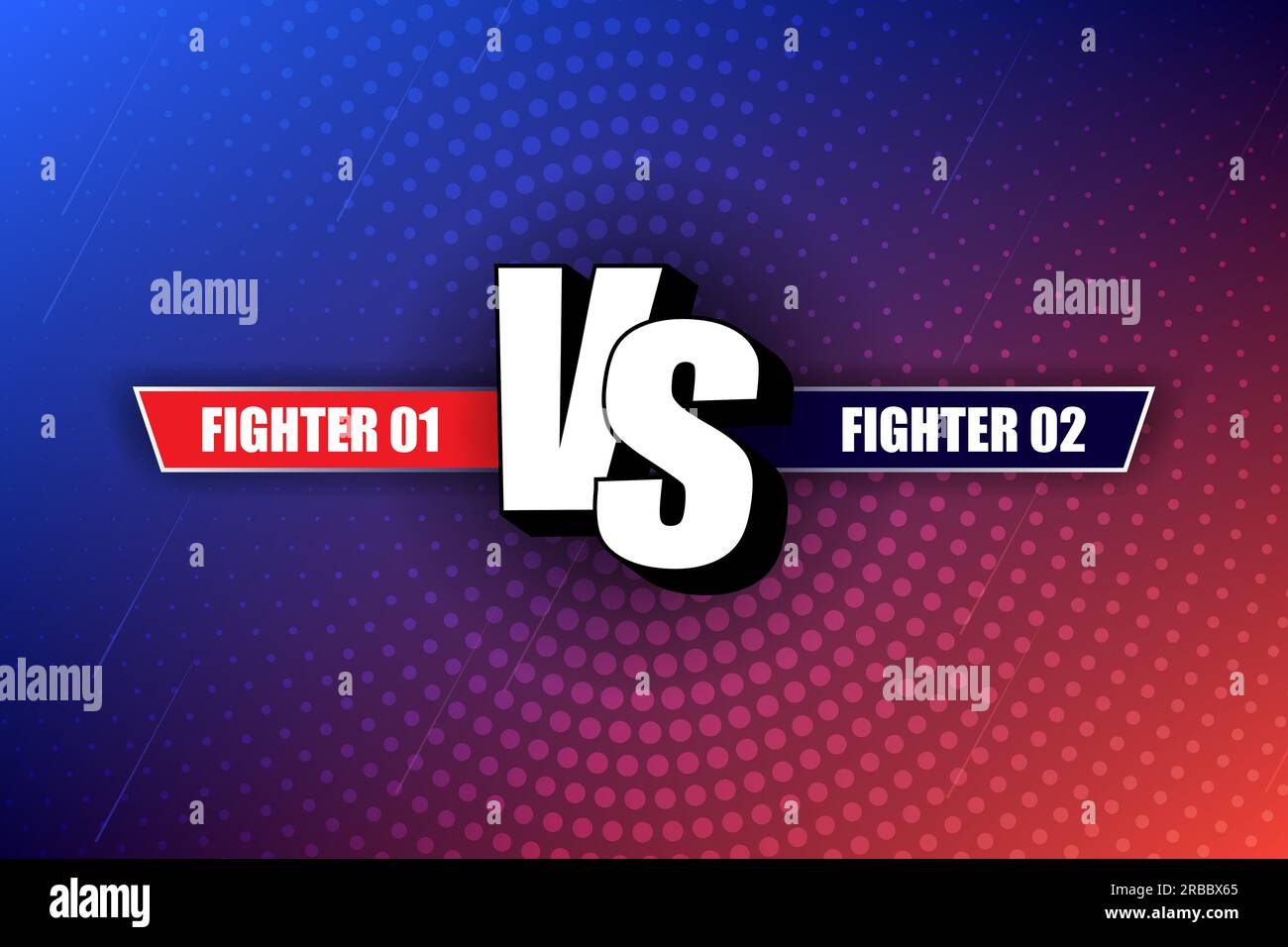 Header duel Stock Vector Images - Alamy