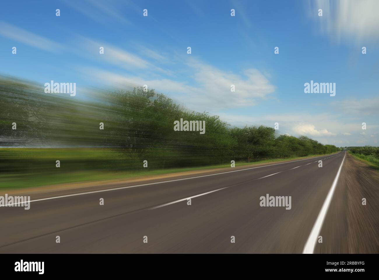 Road without markings hi-res stock photography and images - Alamy