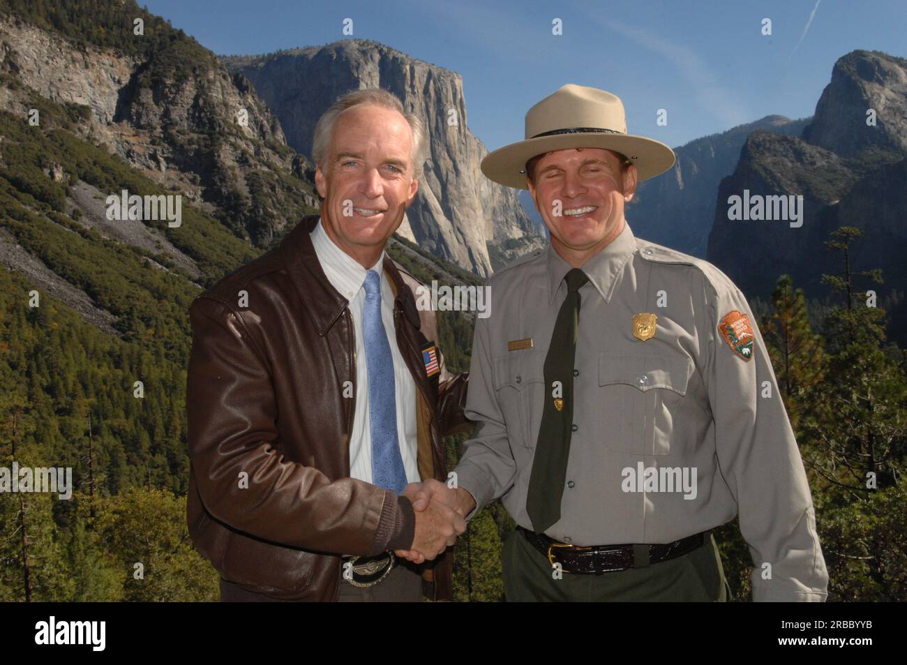 Visit of Secretary Dirk Kempthorne and aides to Yosemite National Park ...