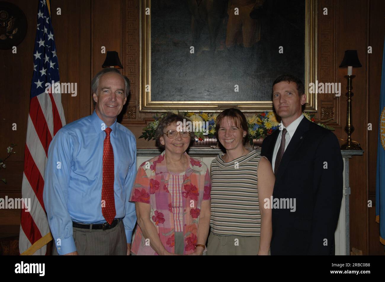 Secretary Dirk Kempthorne at Main Interior with U.S. Park Police ...