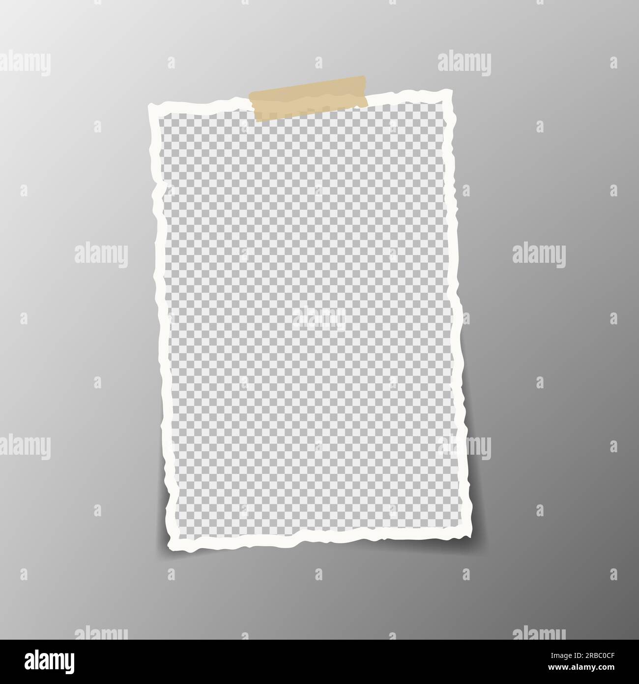 Torn paper edge square Stock Vector Images - Alamy