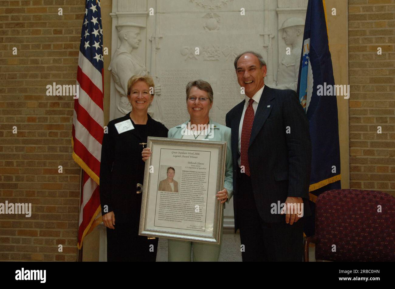 American Recreation Coalition (ARC) 2006 Legends Award ceremony, with ...