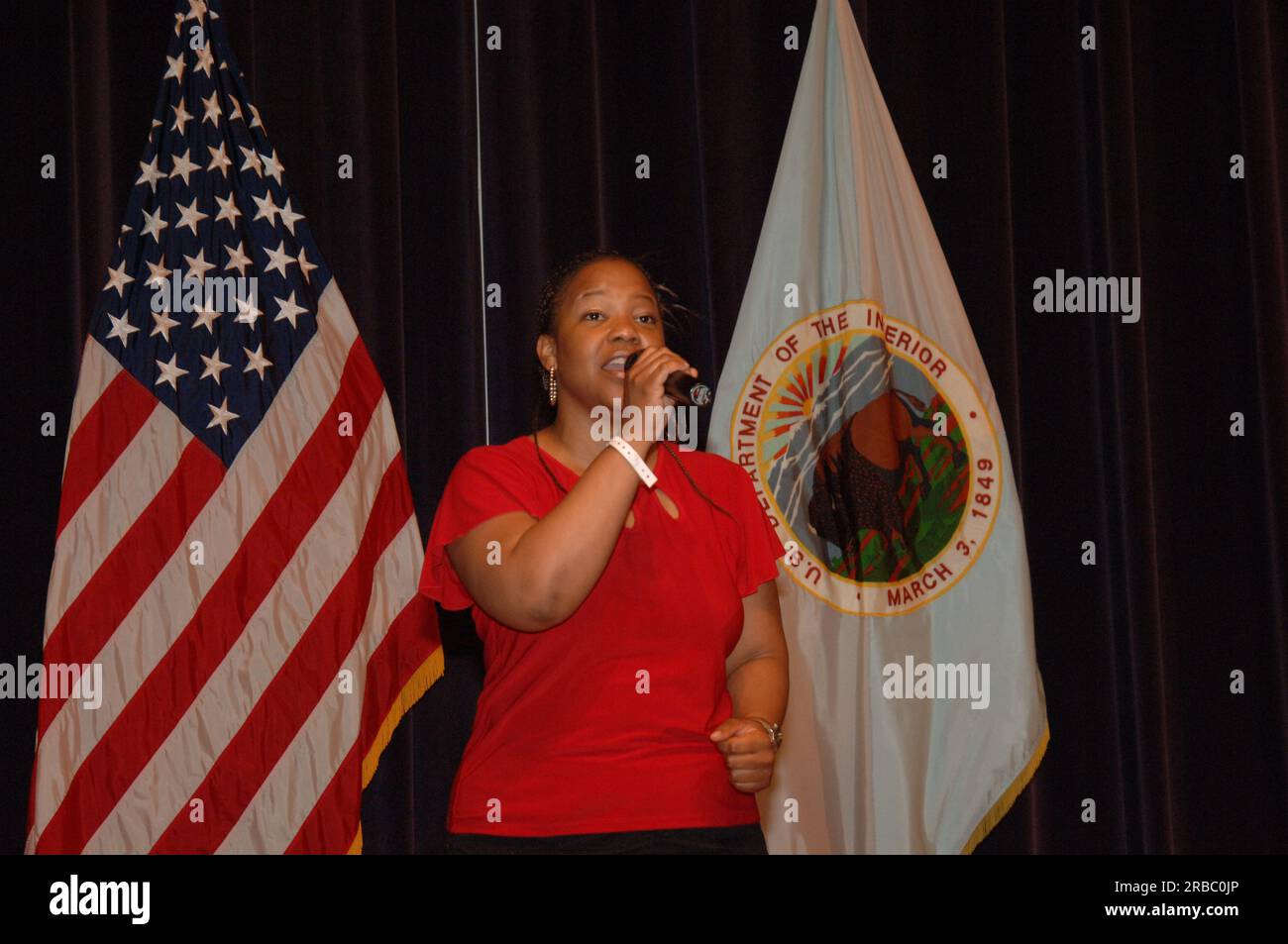 July 4th celebration in and around Main Interior, with Secretary Dirk ...