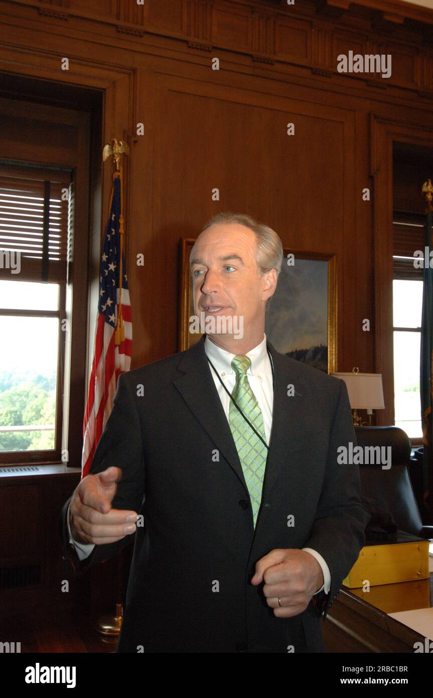 First official day at the Department of the Interior: Secretary Dirk ...