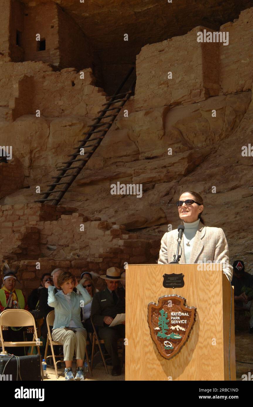 Visit of Acting Secretary P. Lynn Scarlett to Mesa Verde National Park ...