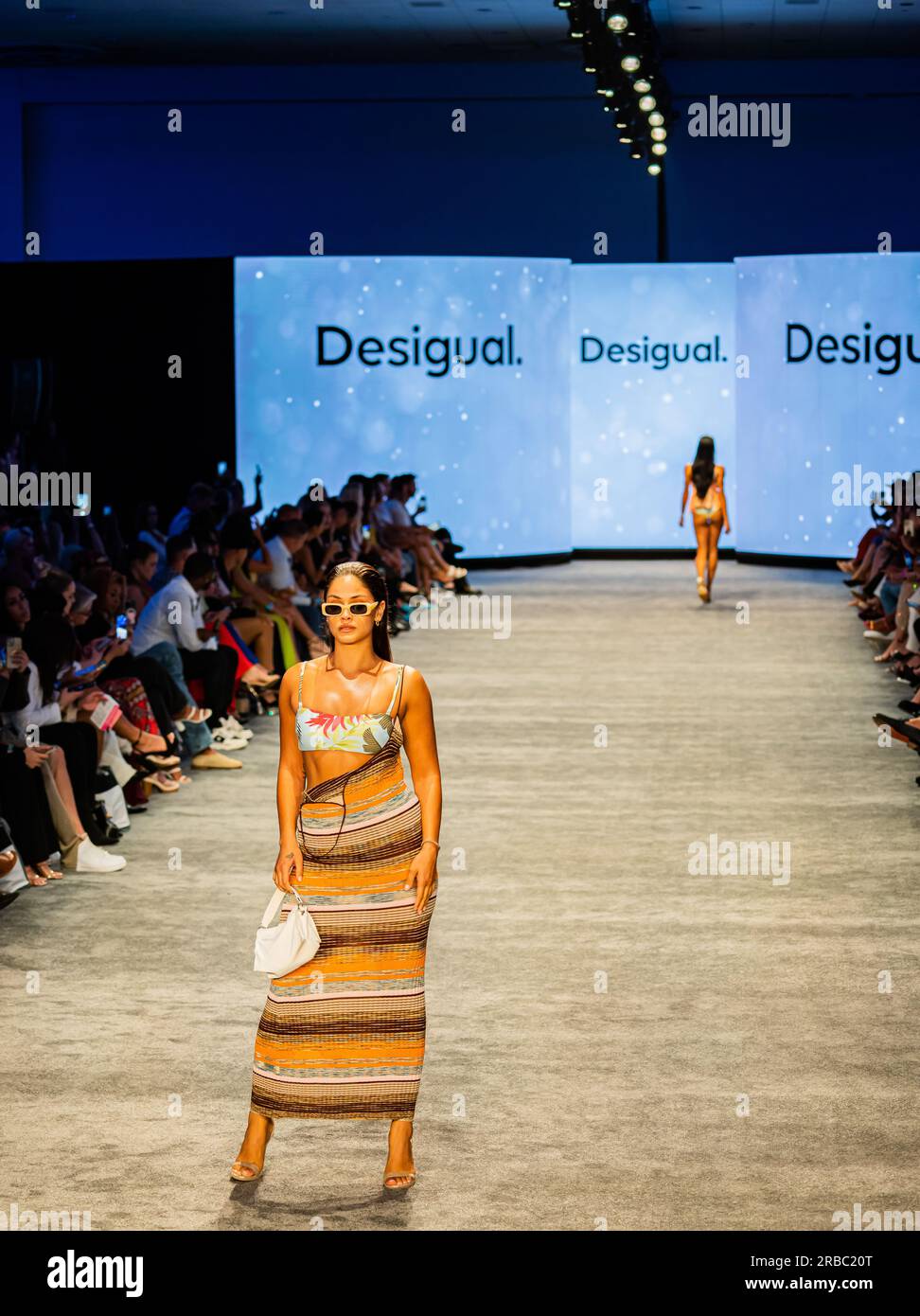 Miami Beach, Florida, USA - July 7, 2023: Art Heart Fashion - Miami ...