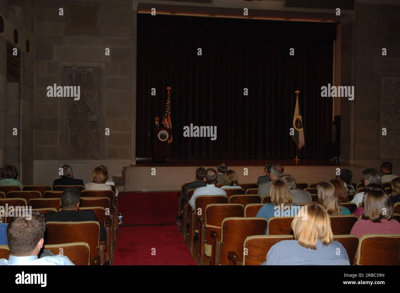 Visit of documentary filmmaker Ken Burns and writer-filmmaker Dayton ...