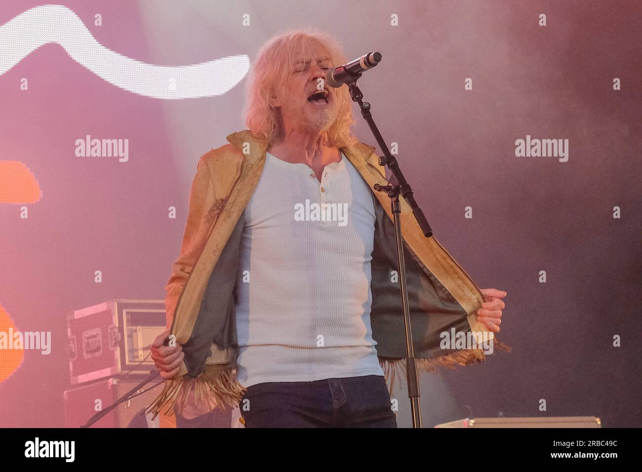 Southampton, UK. 08th July, 2023. Robert Frederick Zenon Geldof KBE ...