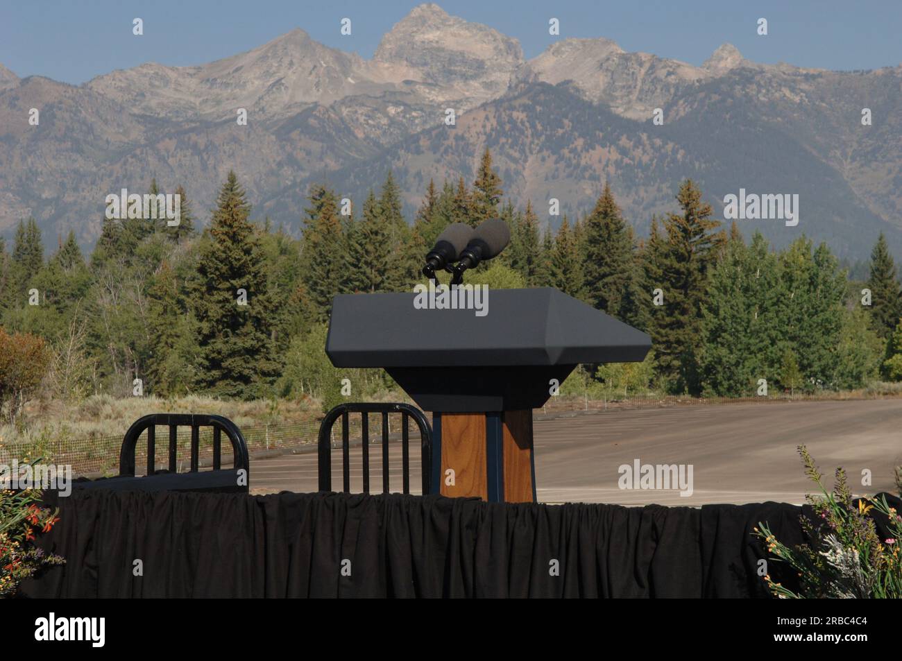 Dedication ceremony for the new Craig Thomas Discovery and Visitor ...