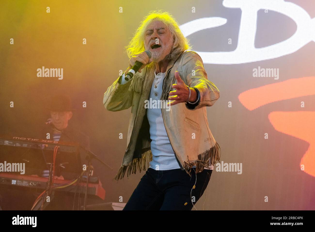 Southampton, UK. 08th July, 2023. Robert Frederick Zenon Geldof KBE ...
