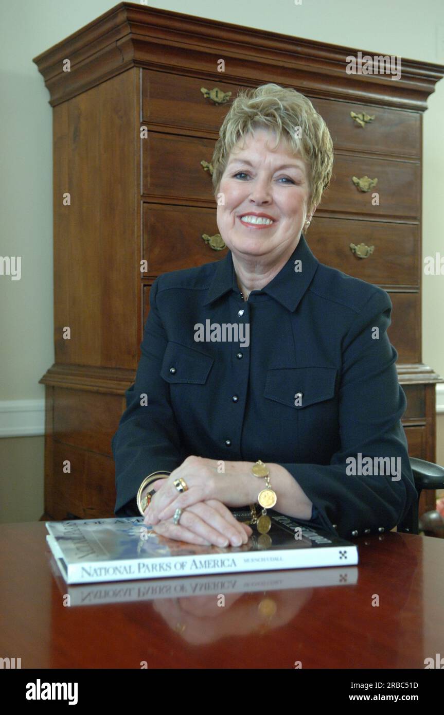 Official portrait of Mary Bomar, Director, National Park Service Stock ...