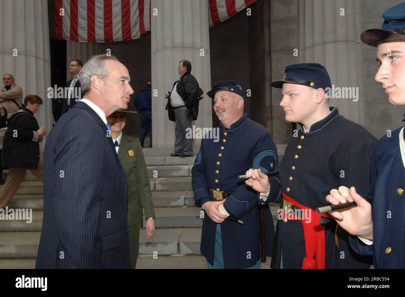 Event honoring the 186th birthday of Ulysses S. Grant, at the General Grant National Memorial ...