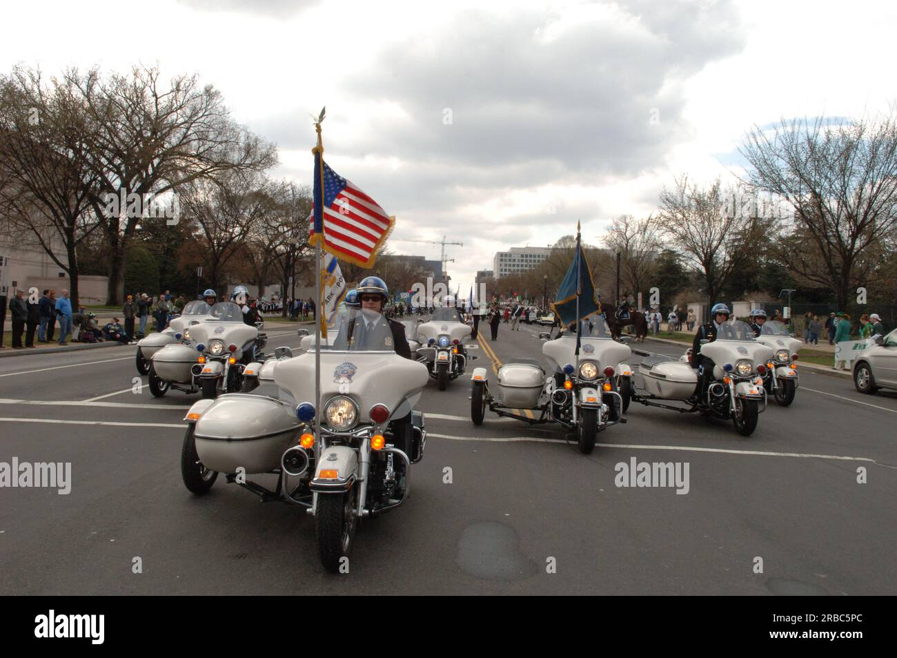 Annual St. Patrick's Day Parade along Constitution Avenue, Washington ...