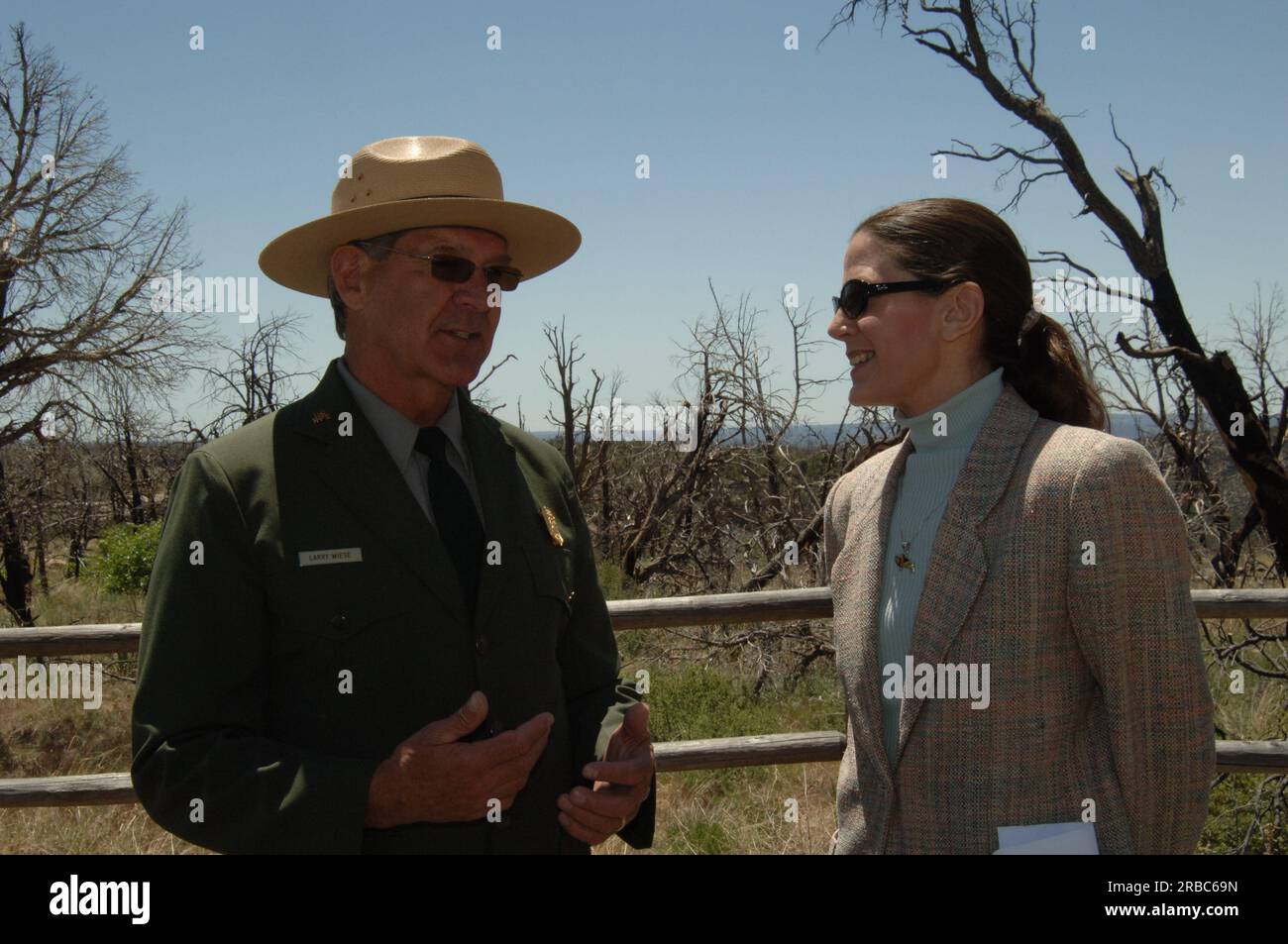 Visit of Acting Secretary P. Lynn Scarlett to Mesa Verde National Park ...