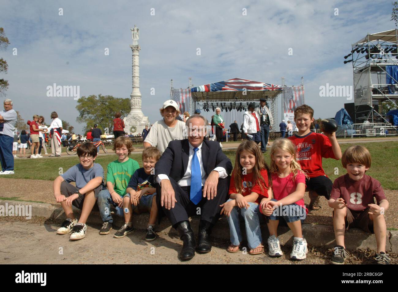 Visit of Secretary Dirk Kempthorne to Yorktown, Virginia to deliver the ...