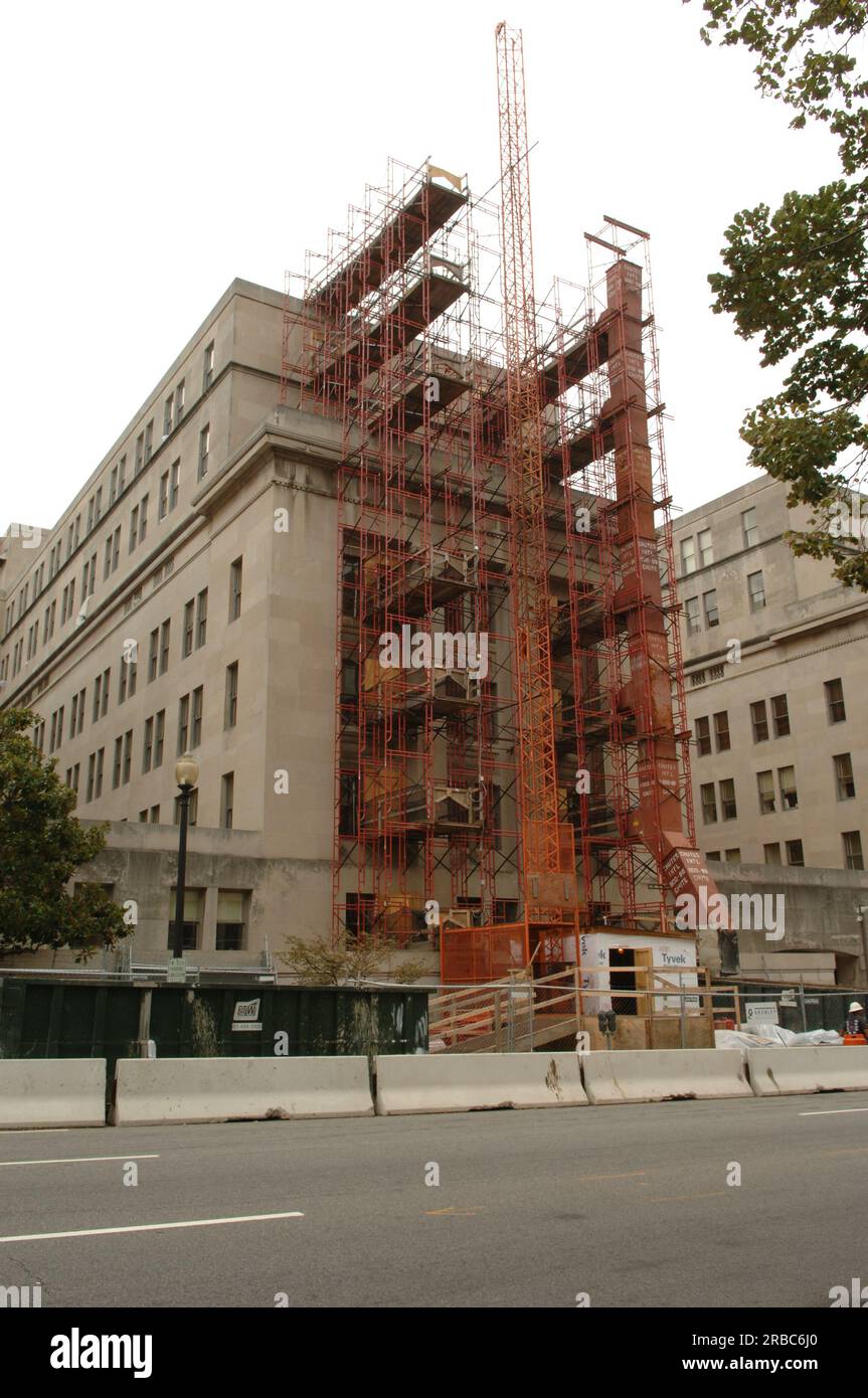 Main Interior Building: views from exterior renovation projects Stock ...