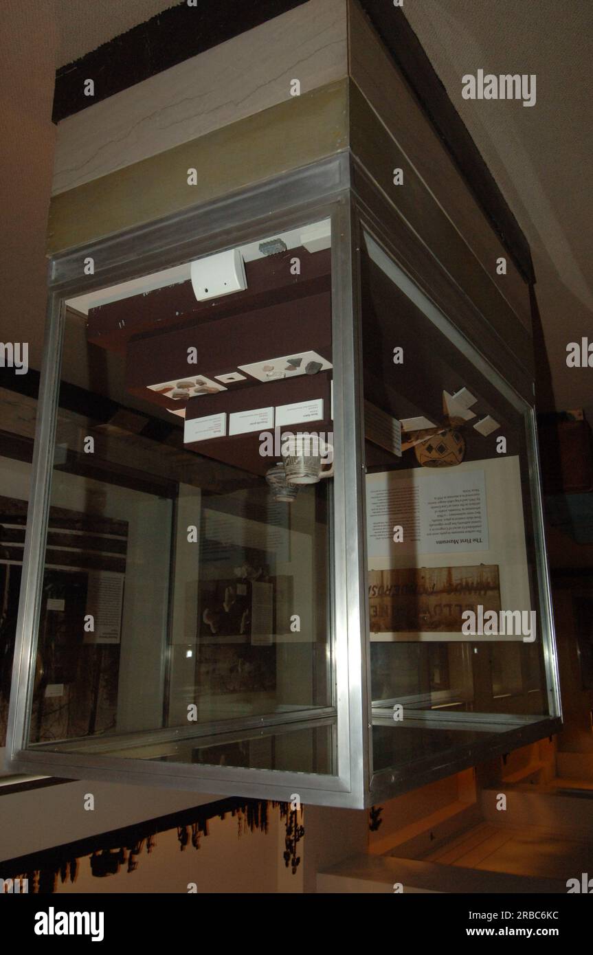 Interior Museum exhibits, viewing spaces Stock Photo - Alamy