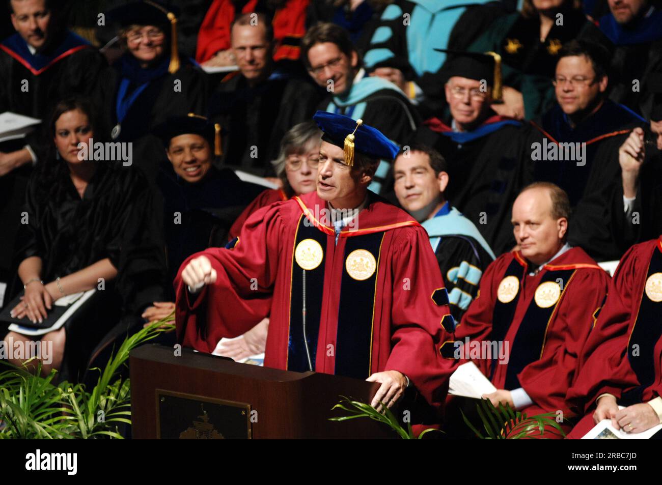 Visit of Secretary Dirk Kempthorne to Shippensburg University, Shippensburg, Pennsylvania, where ...
