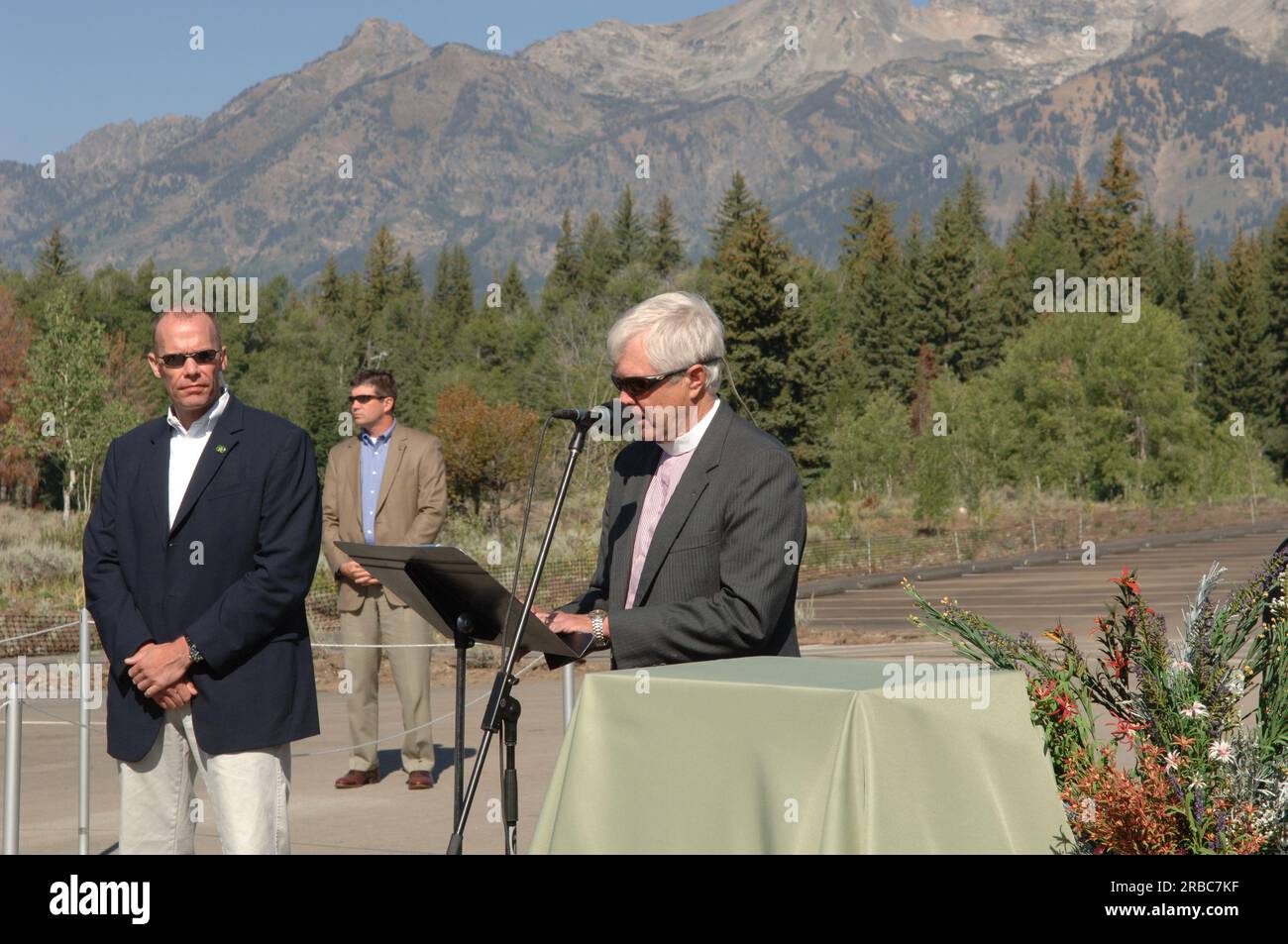 Dedication ceremony for the new Craig Thomas Discovery and Visitor ...