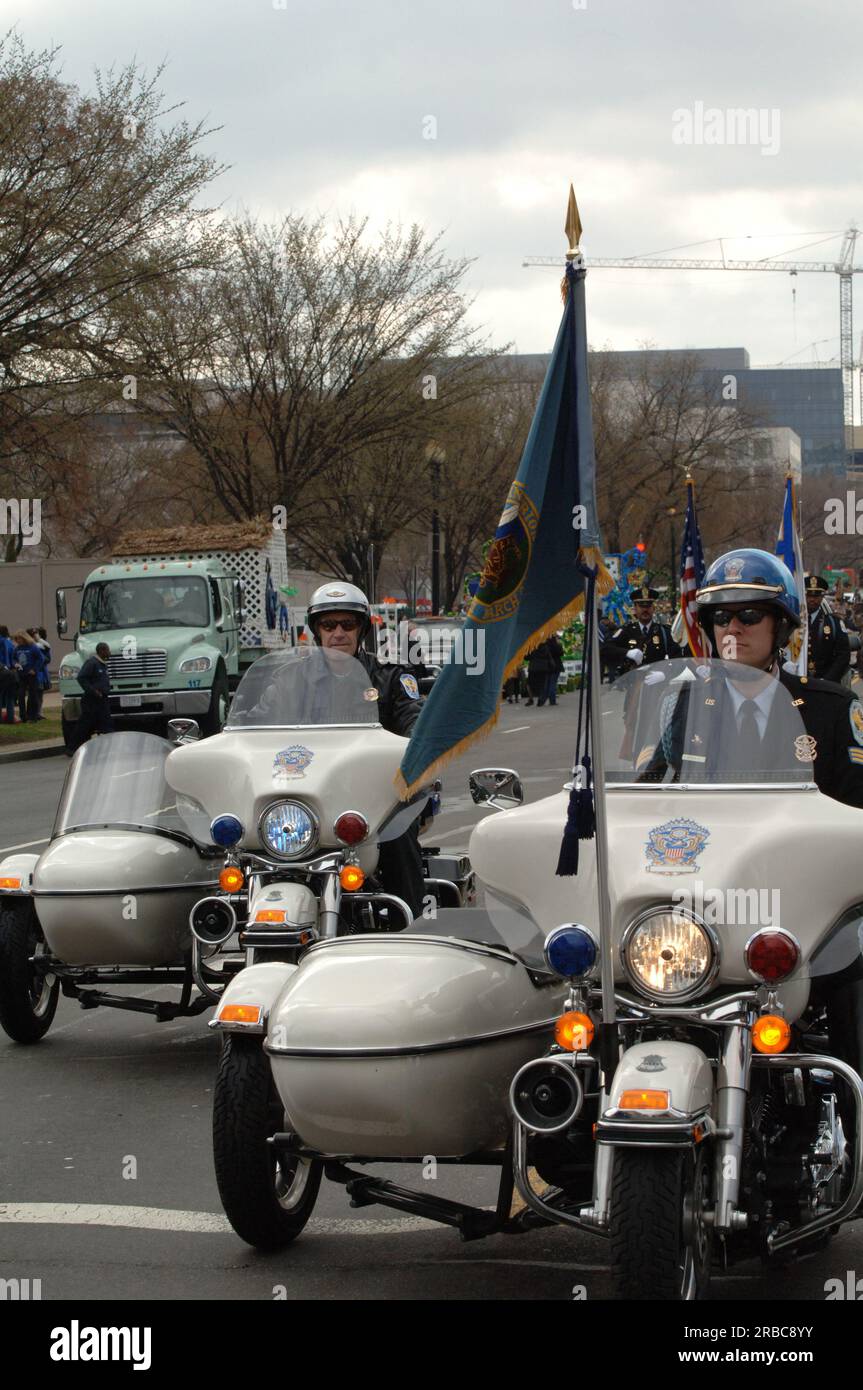 Annual St. Patrick's Day Parade along Constitution Avenue, Washington ...