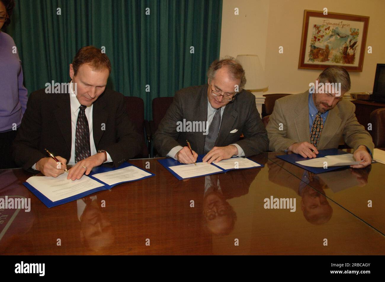 Signing event for Fish and Wildlife Service (FWS) Memorandum of ...