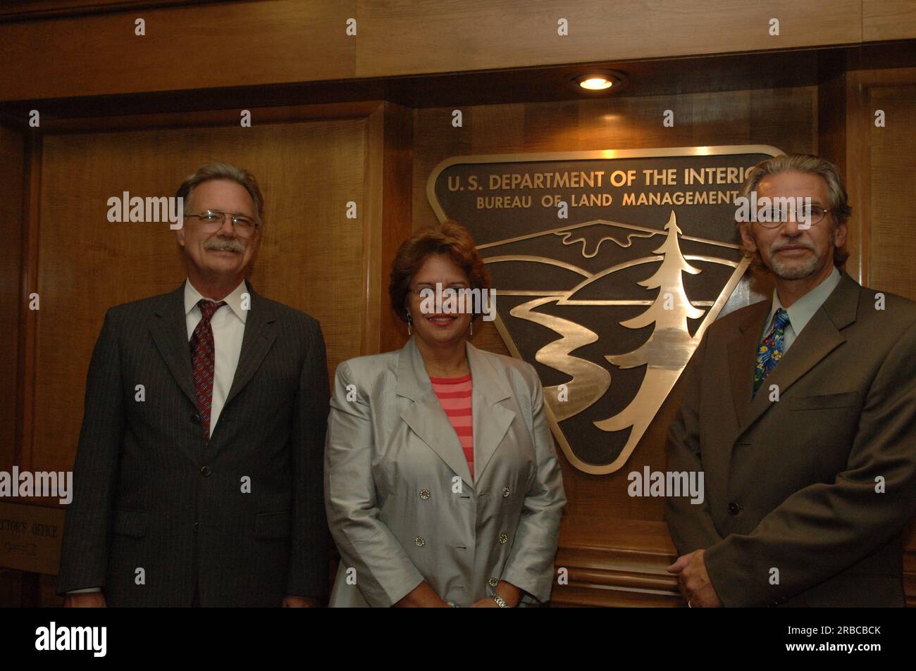 Bureau of Land Management (BLM) senior officials at BLM headquarters ...