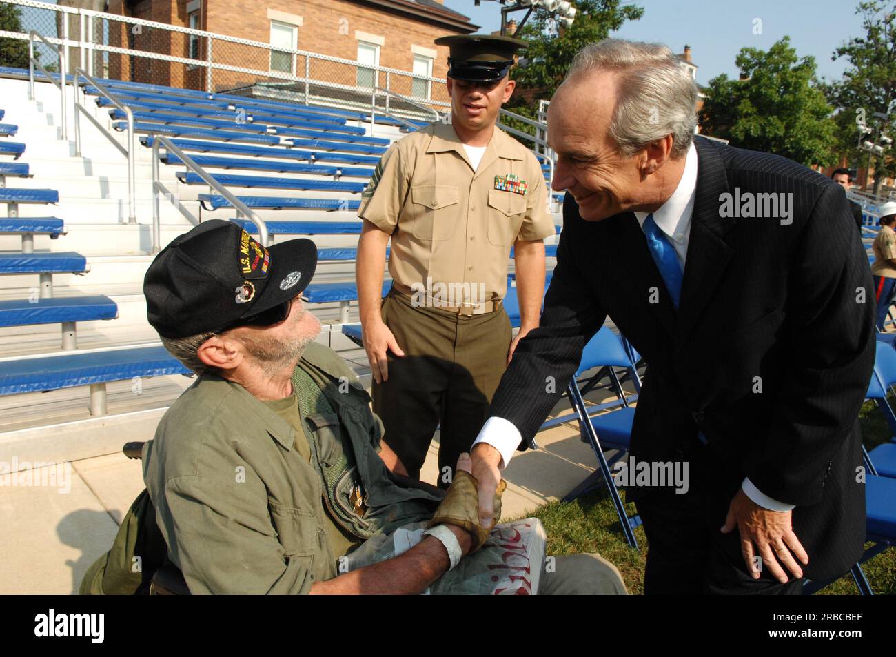 Visit of Secretary Dirk Kempthorne to the Marine Barracks, Washington ...