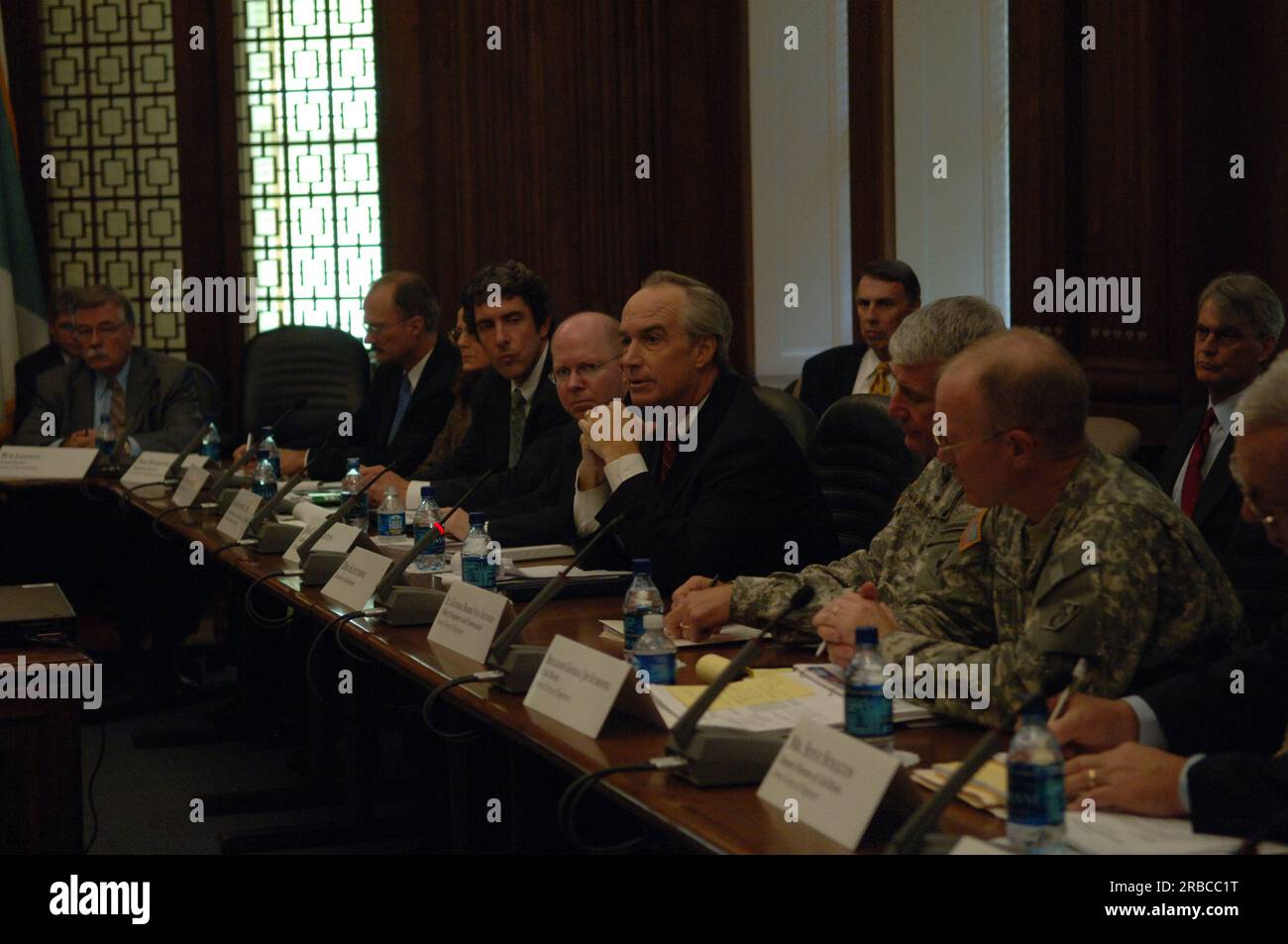 Meeting and press conference, hosted by Secretary Dirk Kempthorne at ...