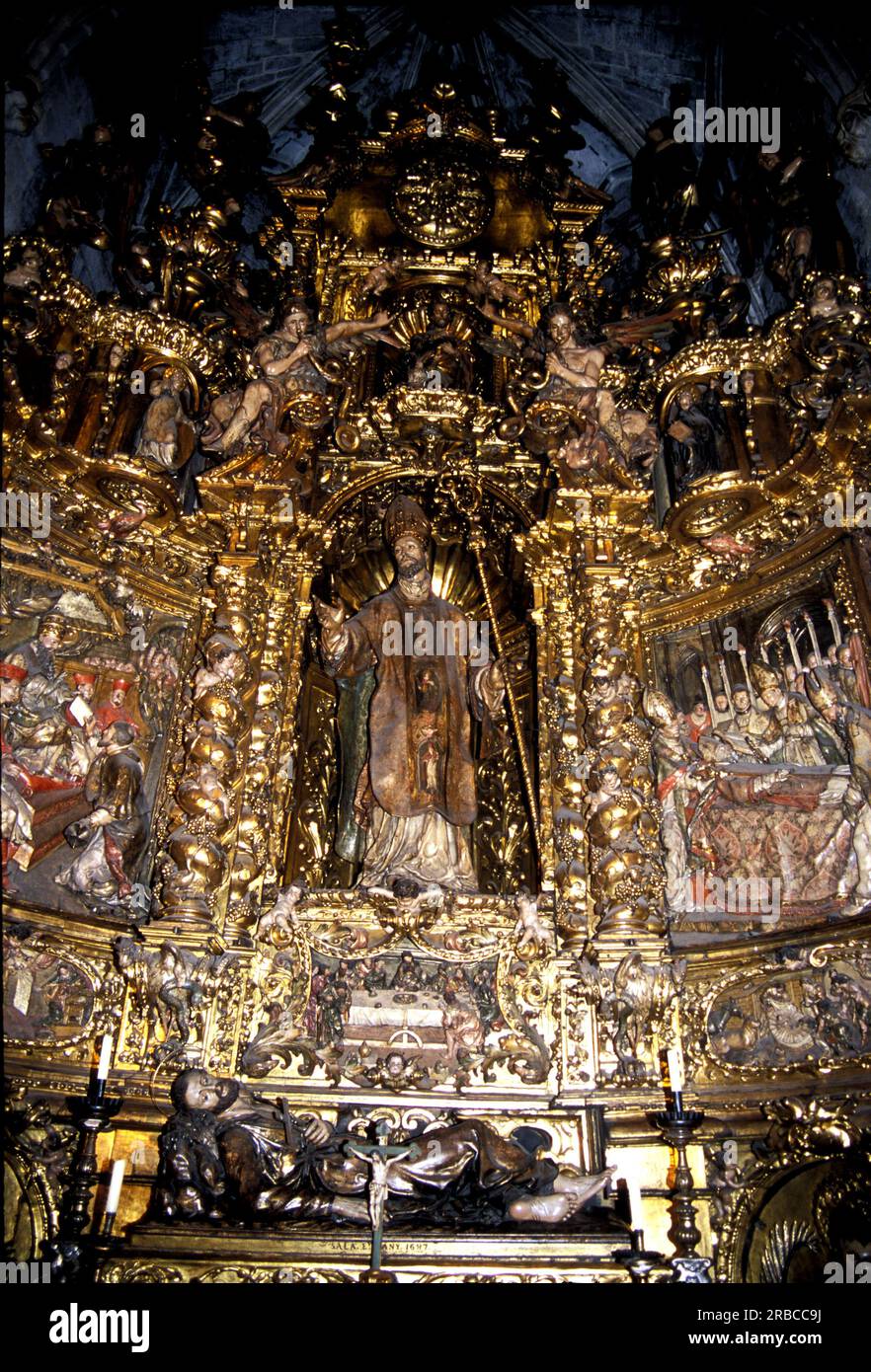 Baroque Chapel of Saint Pacian dedicated to the 4th century bishop of ...