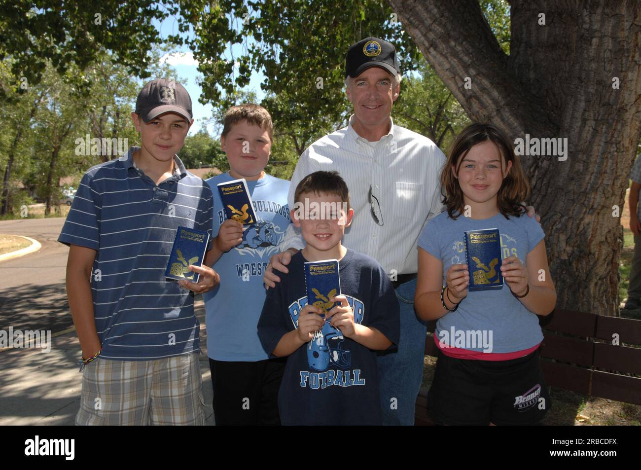 Visit of Secretary Dirk Kempthorne and aides to Theodore Roosevelt ...