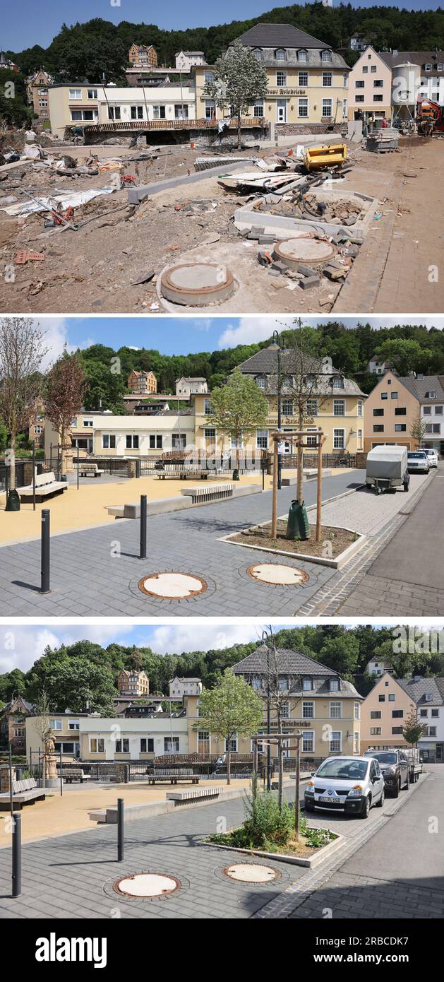 PRODUCTION - 05 July 2023, North Rhine-Westphalia, Gemünd: KOMBO ...