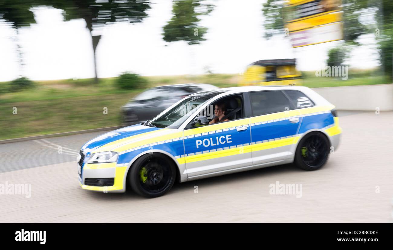 Audi police vehicle hi-res stock photography and images - Alamy