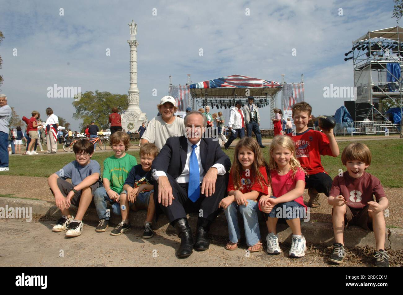 Visit of Secretary Dirk Kempthorne to Yorktown, Virginia to deliver the ...