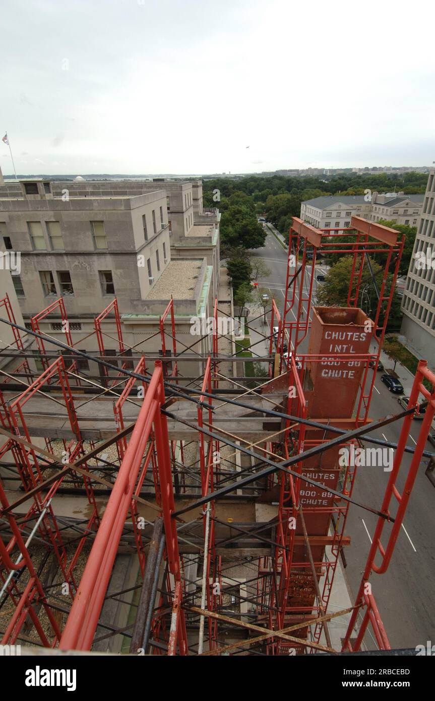 Main Interior Building: views from interior, exterior renovation ...