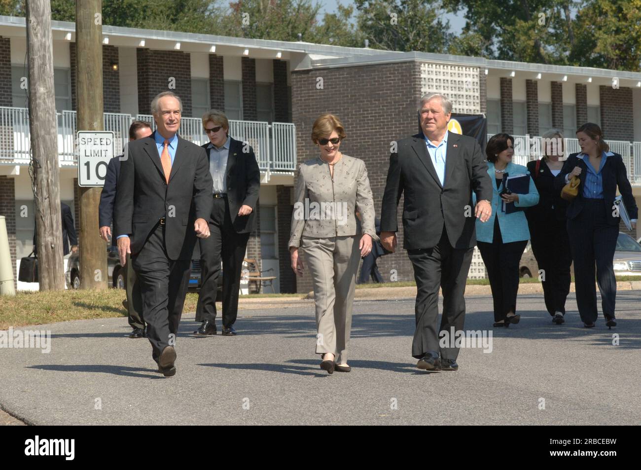 Visit of Secretary Dirk Kempthorne to Ocean Springs, Mississippi, where ...