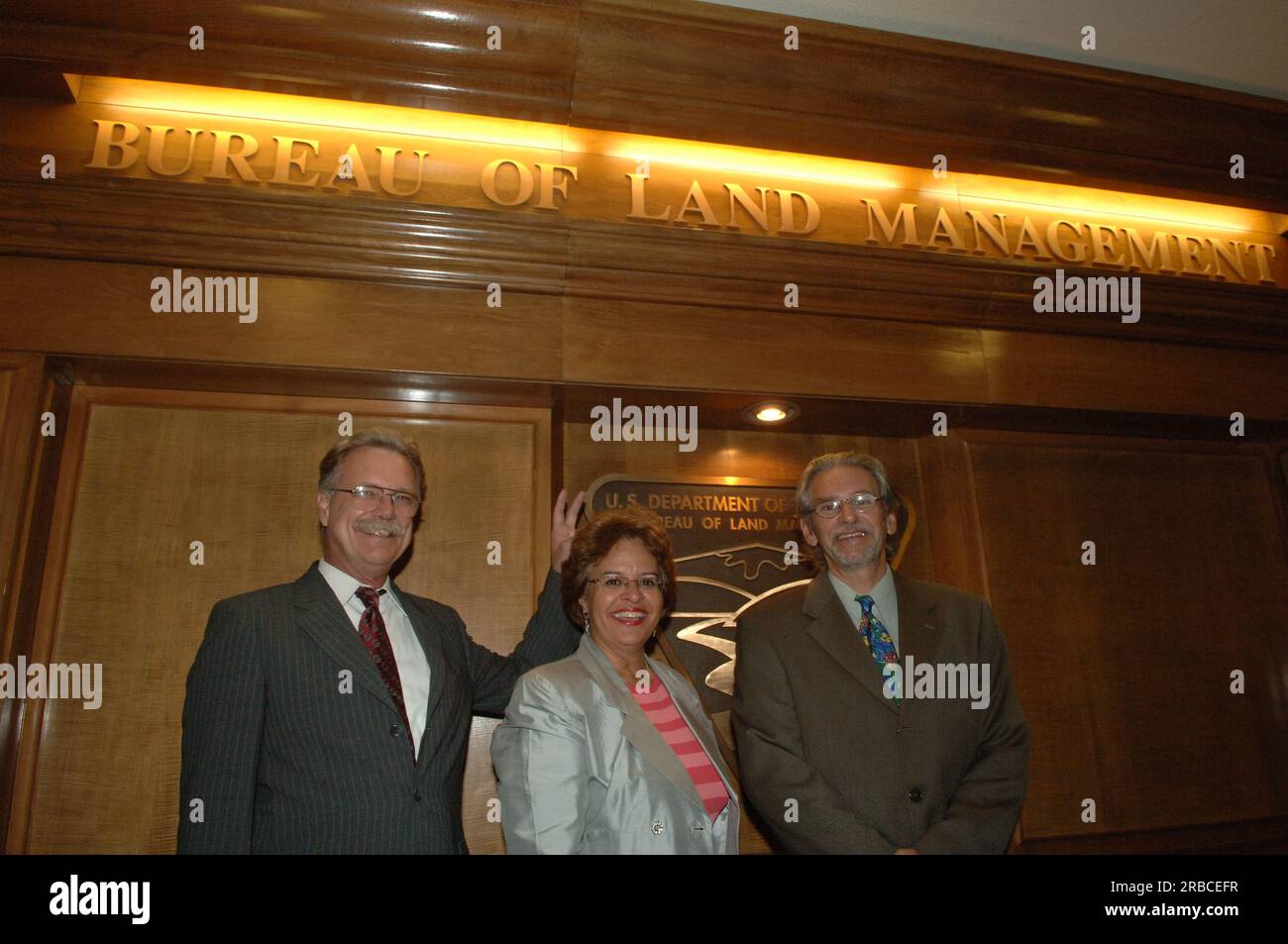 Bureau of Land Management (BLM) senior officials at BLM headquarters ...