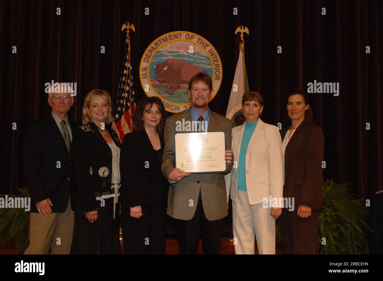 Cooperative Conservation Award winning groups, following award ...