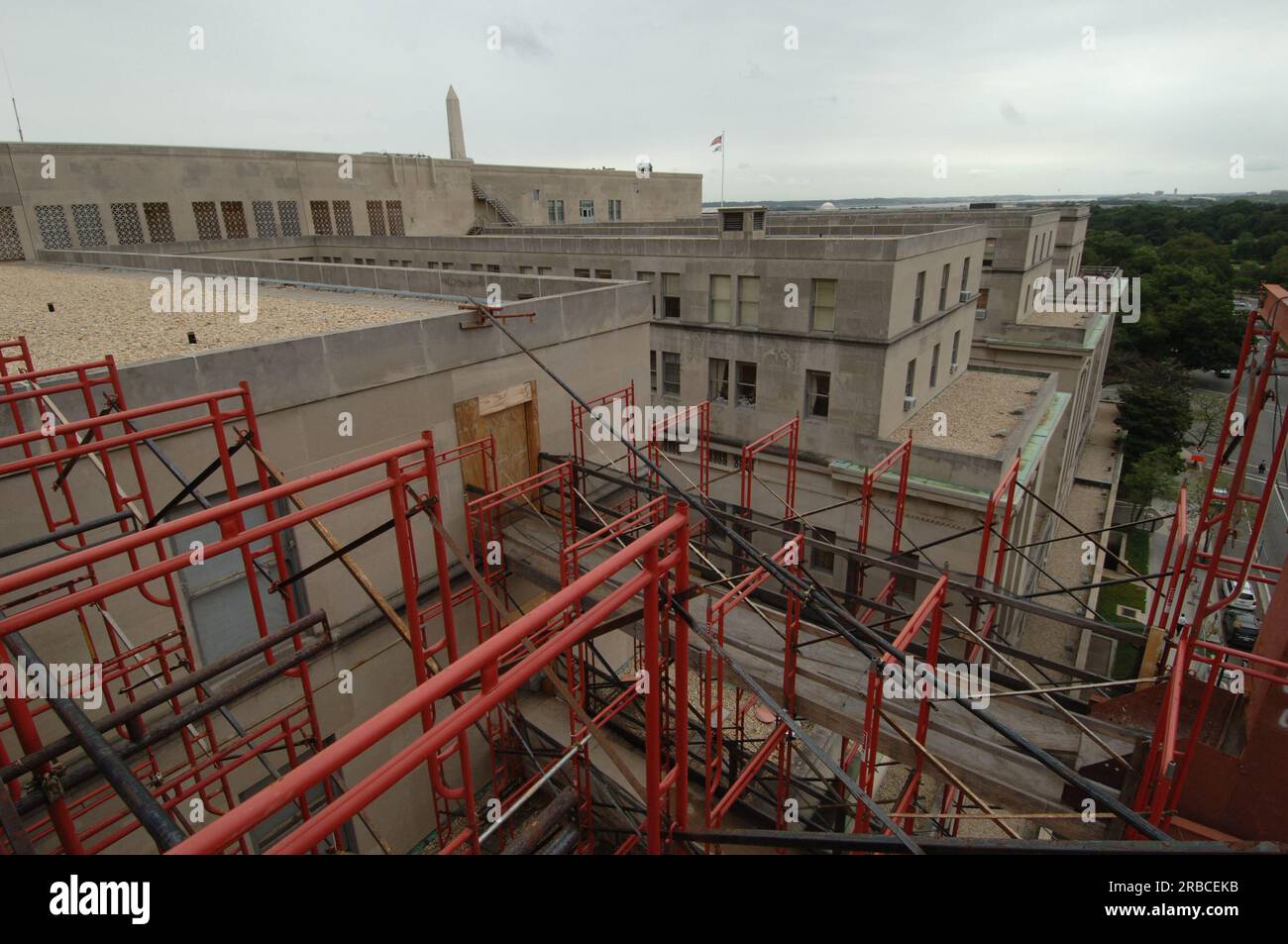 Main Interior Building: views from interior, exterior renovation ...