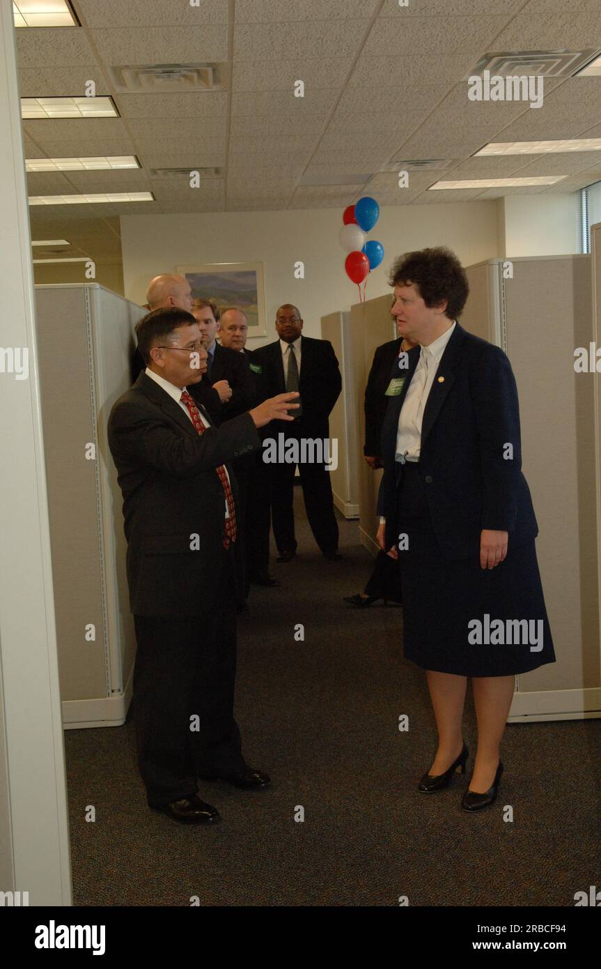 Office of Personnel Management (OPM) Director Linda Springer among ...