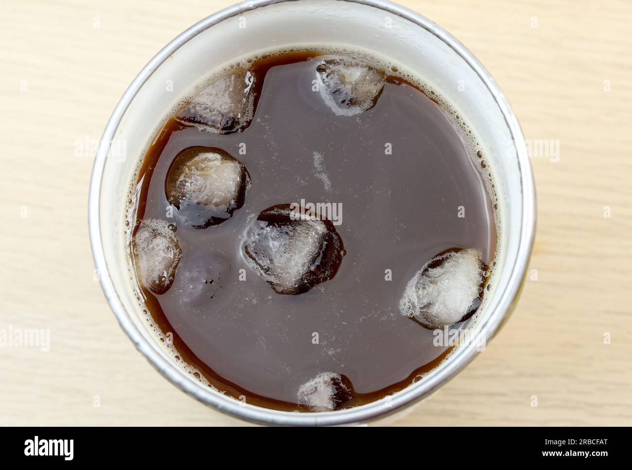 Abstract view of cocktail with ice hi-res stock photography and images ...
