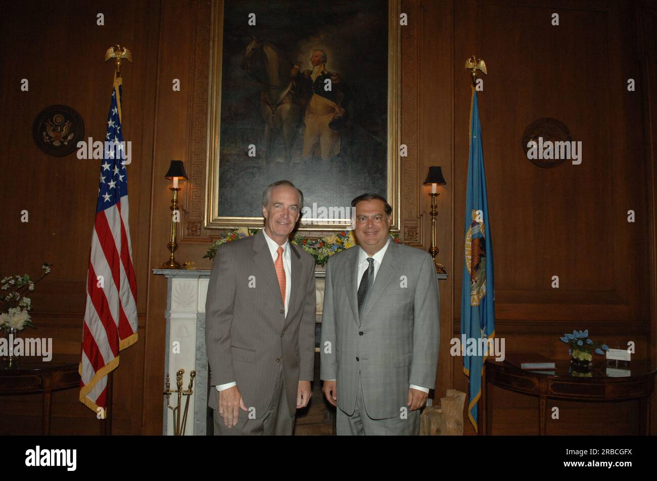 Secretary Dirk Kempthorne, Assistant Secretary for Land and Minerals ...