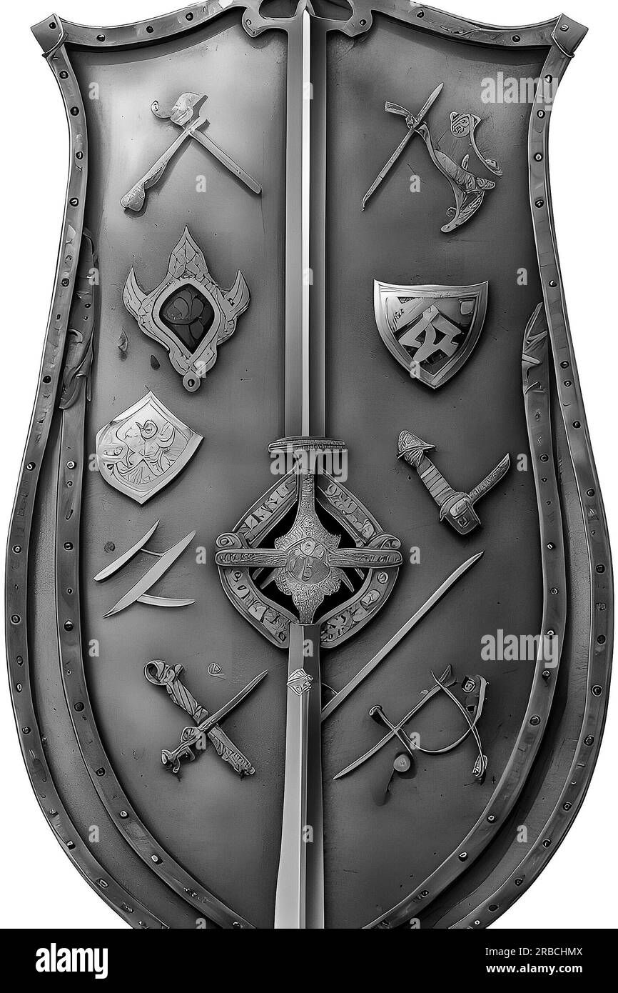 Swords images Black and White Stock Photos & Images - Alamy