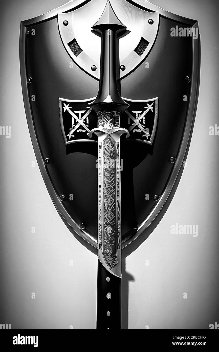 Swords images Black and White Stock Photos & Images - Alamy