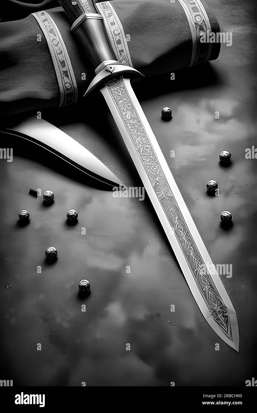 Swords images Black and White Stock Photos & Images - Alamy